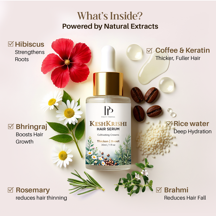 Kesh Krishi Hair Serum – Preity Prerna Store